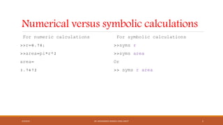 03 Chapter MATLAB finite precision arithmatic | PPT