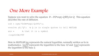 03 Chapter MATLAB finite precision arithmatic | PPT