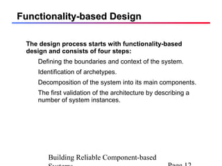 Architecting Component-Based Systems | PPT
