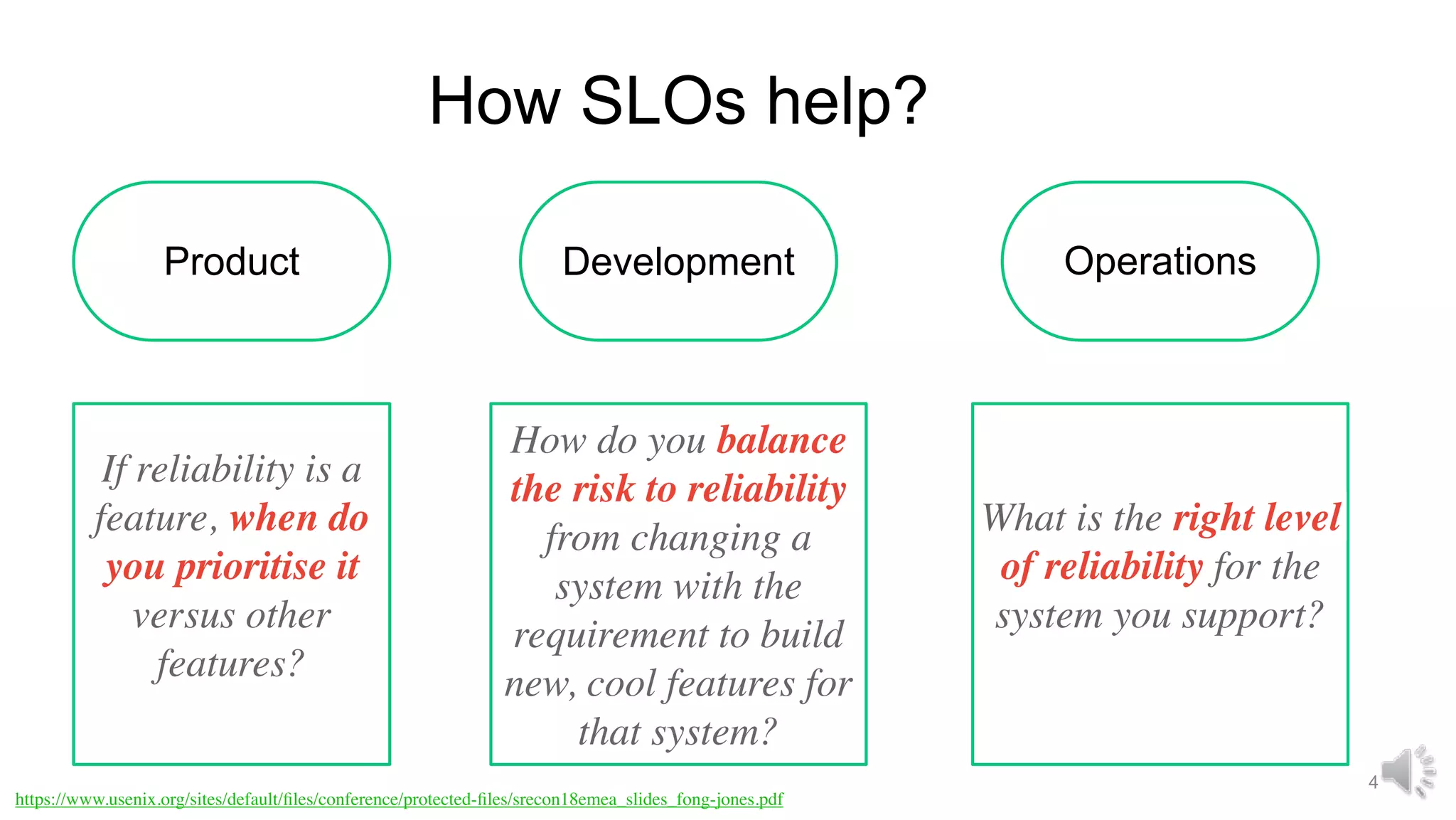 SRE Demystified - 03 - Choosing SLIs and SLOs | PDF