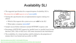 SRE Demystified - 03 - Choosing SLIs and SLOs | PDF