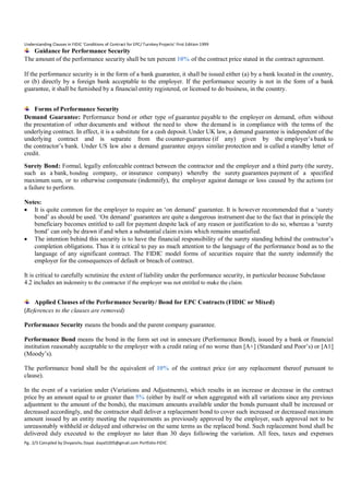 Clause 4.2 Performance Security-Understanding Clauses in FIDIC ...