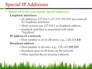 03 coms 525 tcpip - ip address | PPT