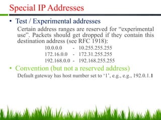 03 coms 525 tcpip - ip address | PPT