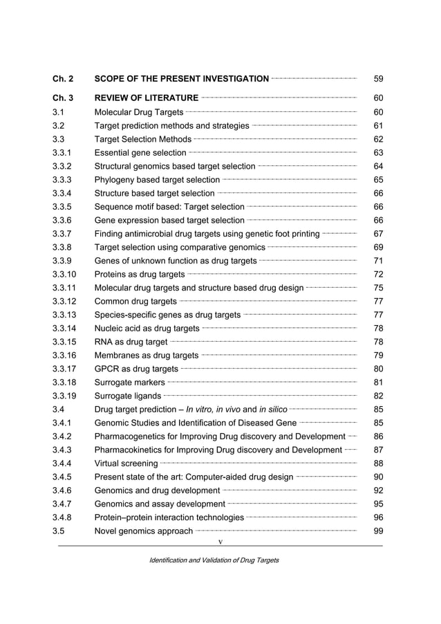 Table of Content - Thesis | PDF | Pharmaceutical Industry | Industries