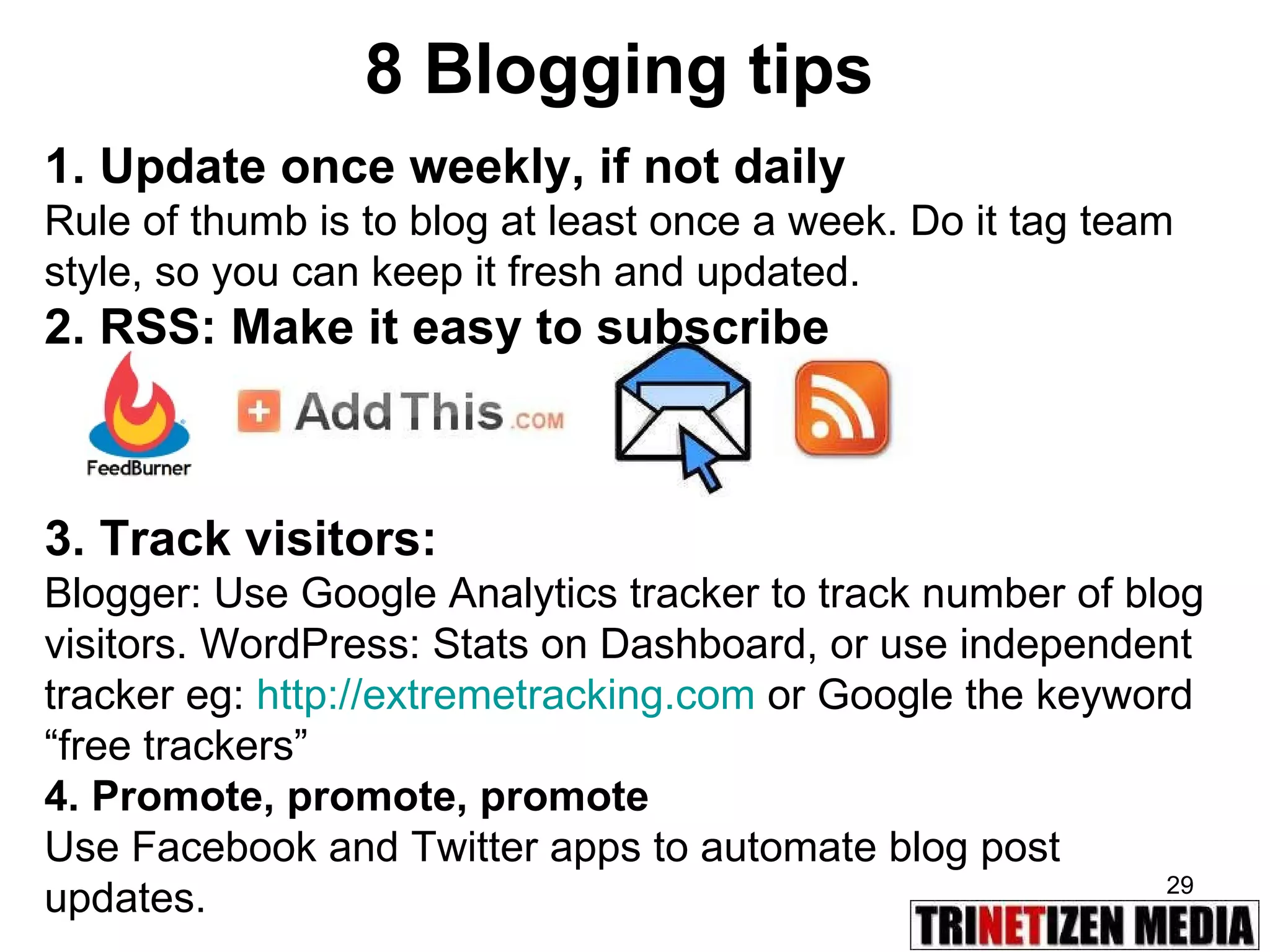 CSM Module 3: Corporate blogging | PPT