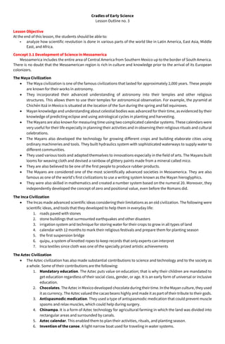 03 cradles of early science | PDF