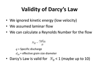 03 darcys law | PPTX