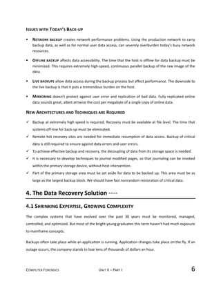 03 Data Recovery - Notes | PDF