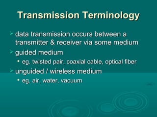 data transmission | PPT