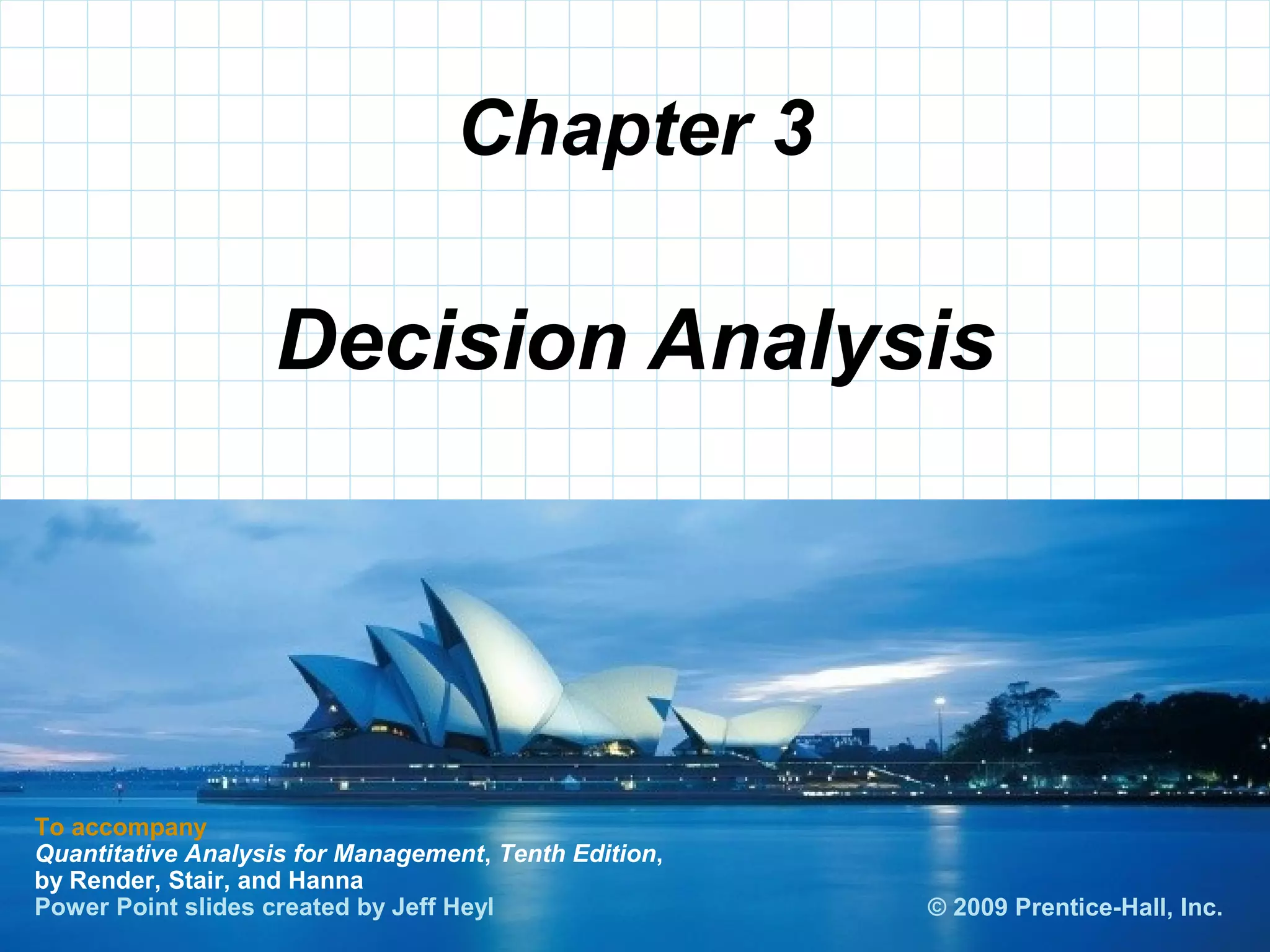 03 decision analysis | PPT