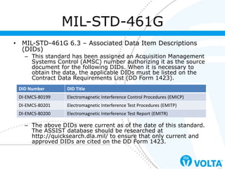 DI-EMCS - Contro procedures, test procedures e test report | PDF