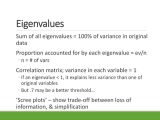 Introduction to Dimension Reduction with PCA | PPTX