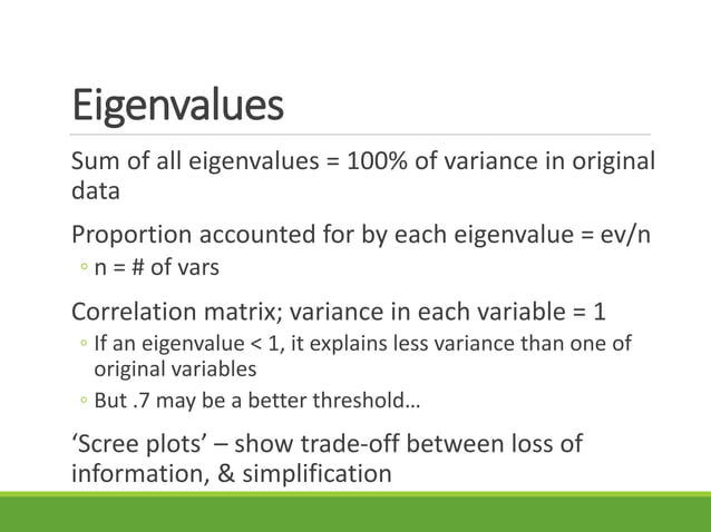 Introduction to Dimension Reduction with PCA | PPTX | Technology & Computing