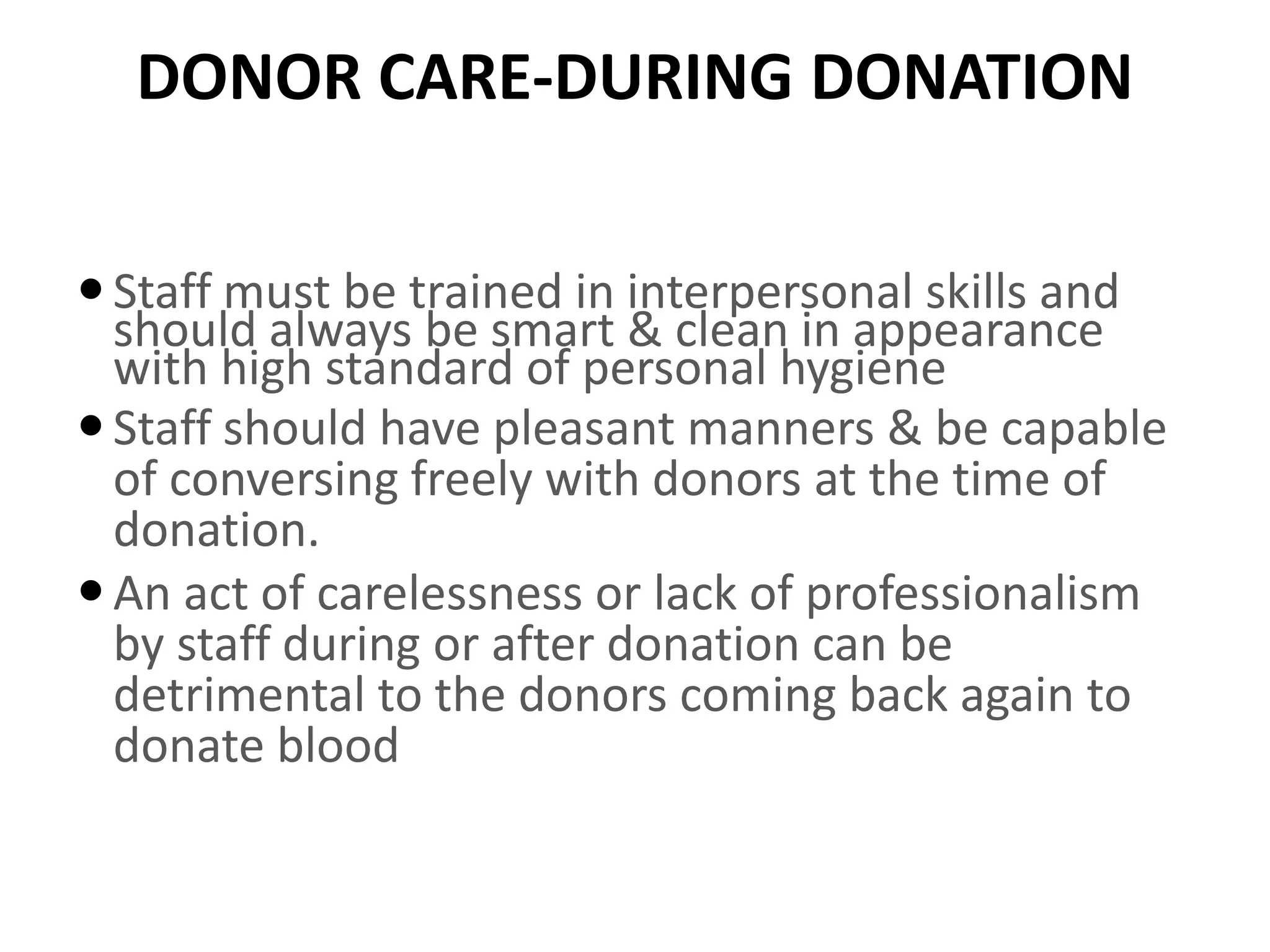 donor selection criteria | PPTX