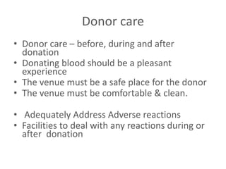 donor selection criteria | PPTX