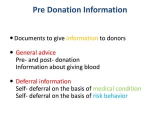 donor selection criteria | PPTX