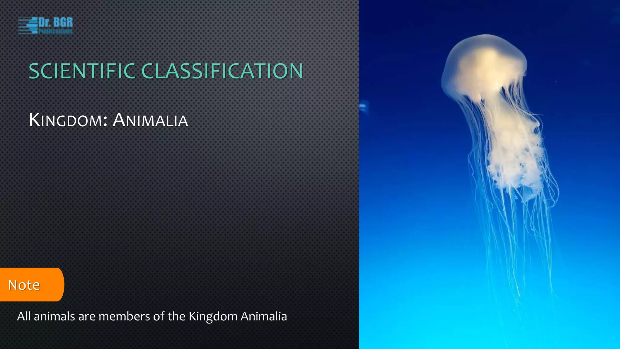 General characteristics of Coelenterata | Dr.BGR Publications | PPTX