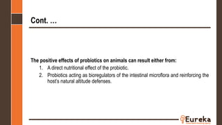 Effect of Probiotic (saccharomyces cerevisiae) on Performance of ...