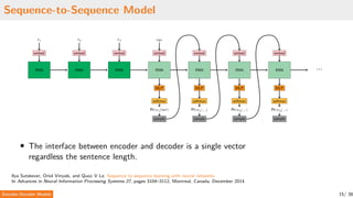 encoder and decoder for language modelss | PDF