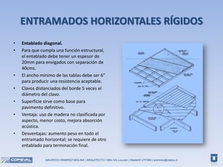 03 Entramados horizontales en madera. | PDF