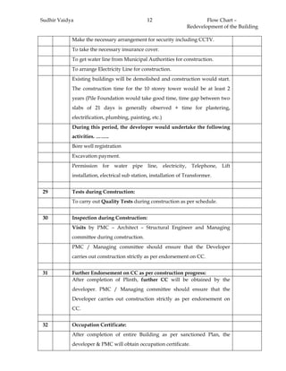 03 flow chart - redevelopment of the building | PDF