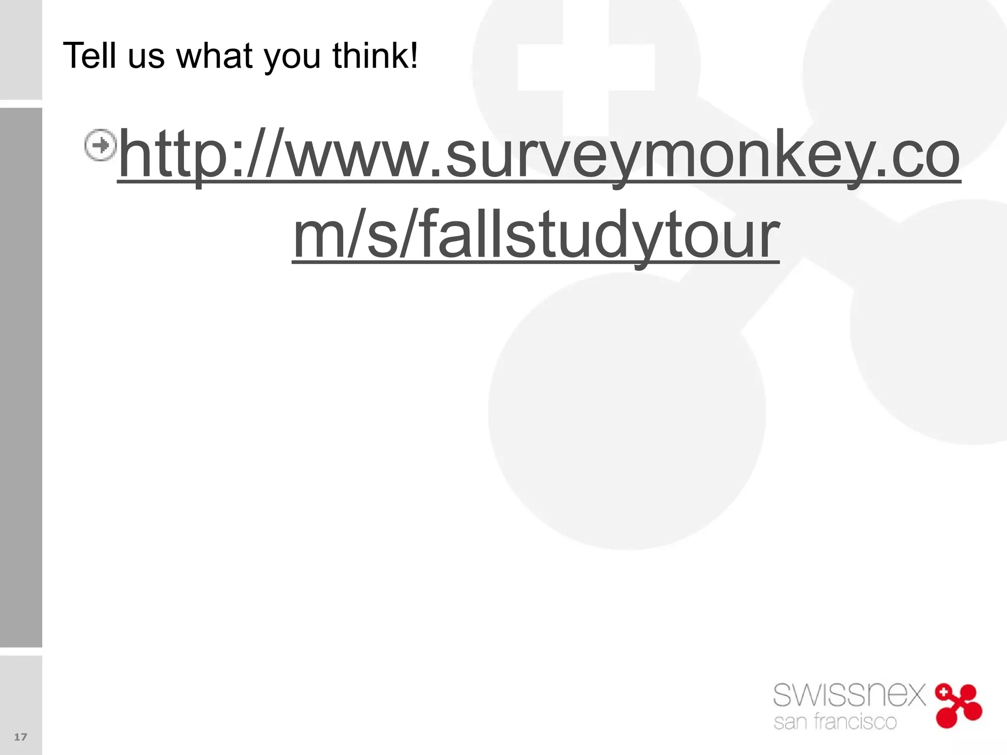 03. Friday - Study Tour presentation | PPT