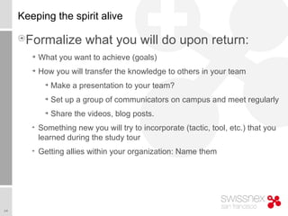 03. Friday - Study Tour presentation | PPT