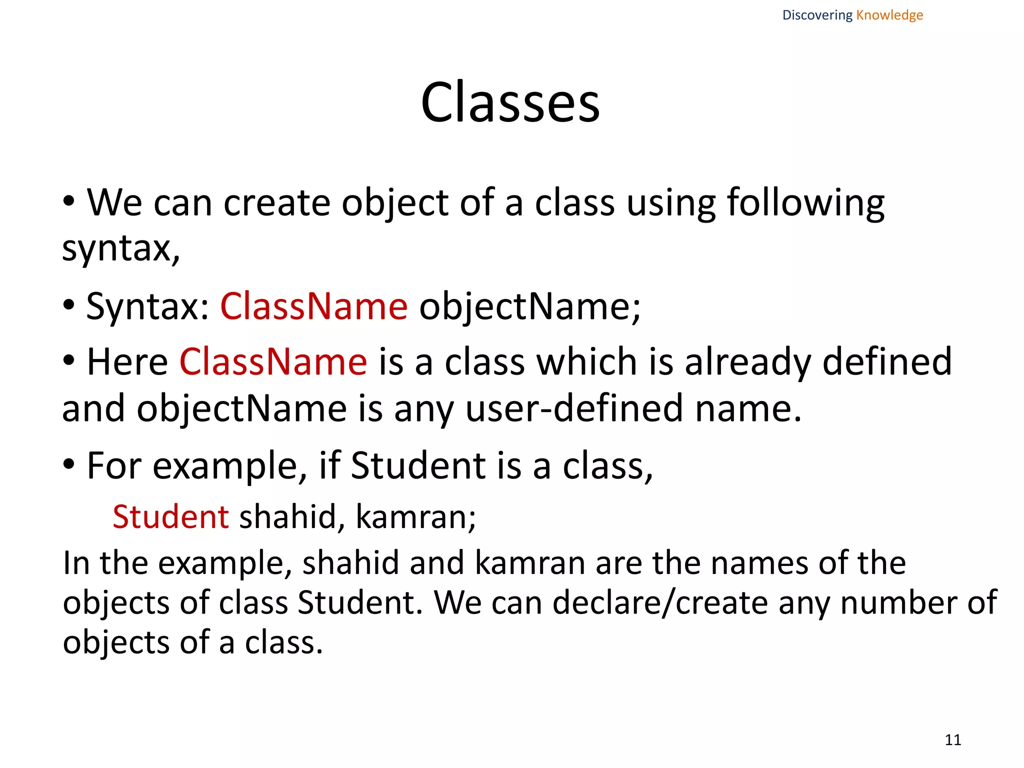 Fundamentals Of Oop Object Oriented Programming Pptx Programming