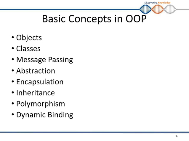 Fundamentals Of Oop Object Oriented Programming Pptx Programming