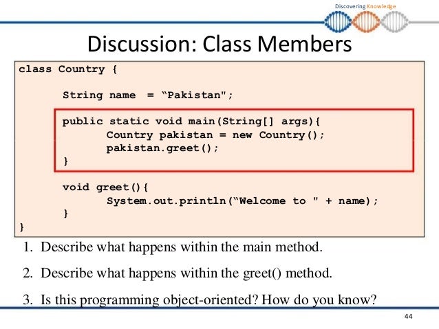 Fundamentals of OOP (Object Oriented Programming) Fundamentals of OOP (Object Oriented Programming)