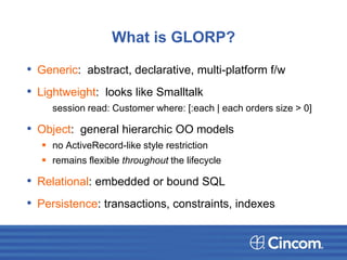 How and Where in GLORP | PDF