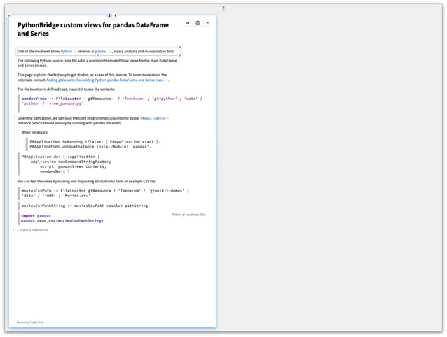 gt4python: Working with Python inside Glamorous Toolkit | PPT