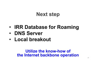 03 - IDNOG04 - Hideyuki Sasaki (BBIX) - Introducing Internet Culture To ...