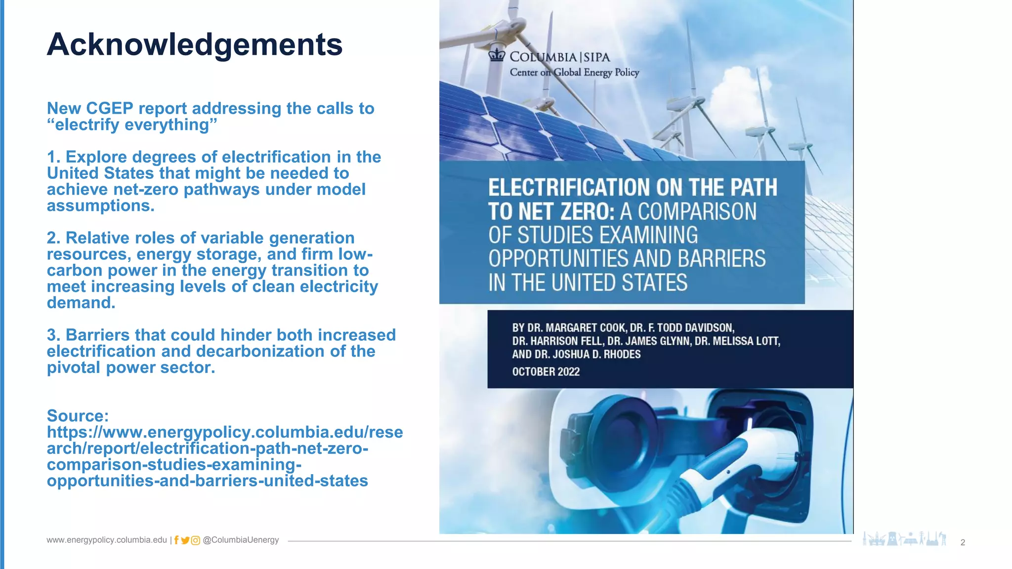 Electrification on the Path to Net Zero: A Comparison of Pathways ...