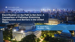 Electrification on the Path to Net Zero: A Comparison of Pathways ...