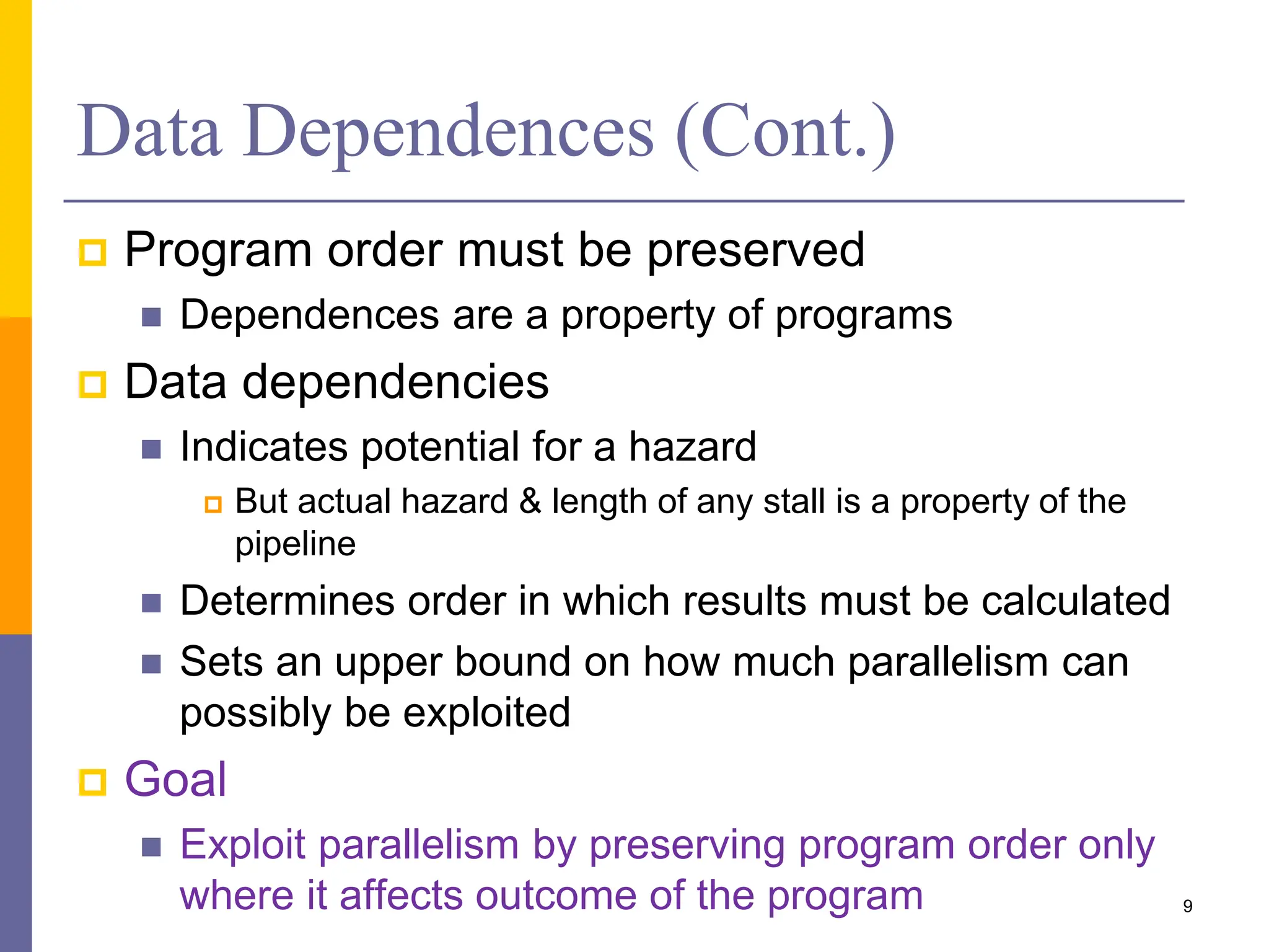 Instruction Level Parallelism Compiler Techniques Ppt