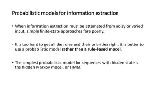 Information Extraction | PPTX