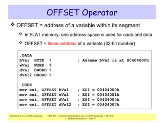 Introduction to Assembly language Programming.ppt