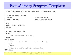 Introduction to Assembly language Programming.ppt
