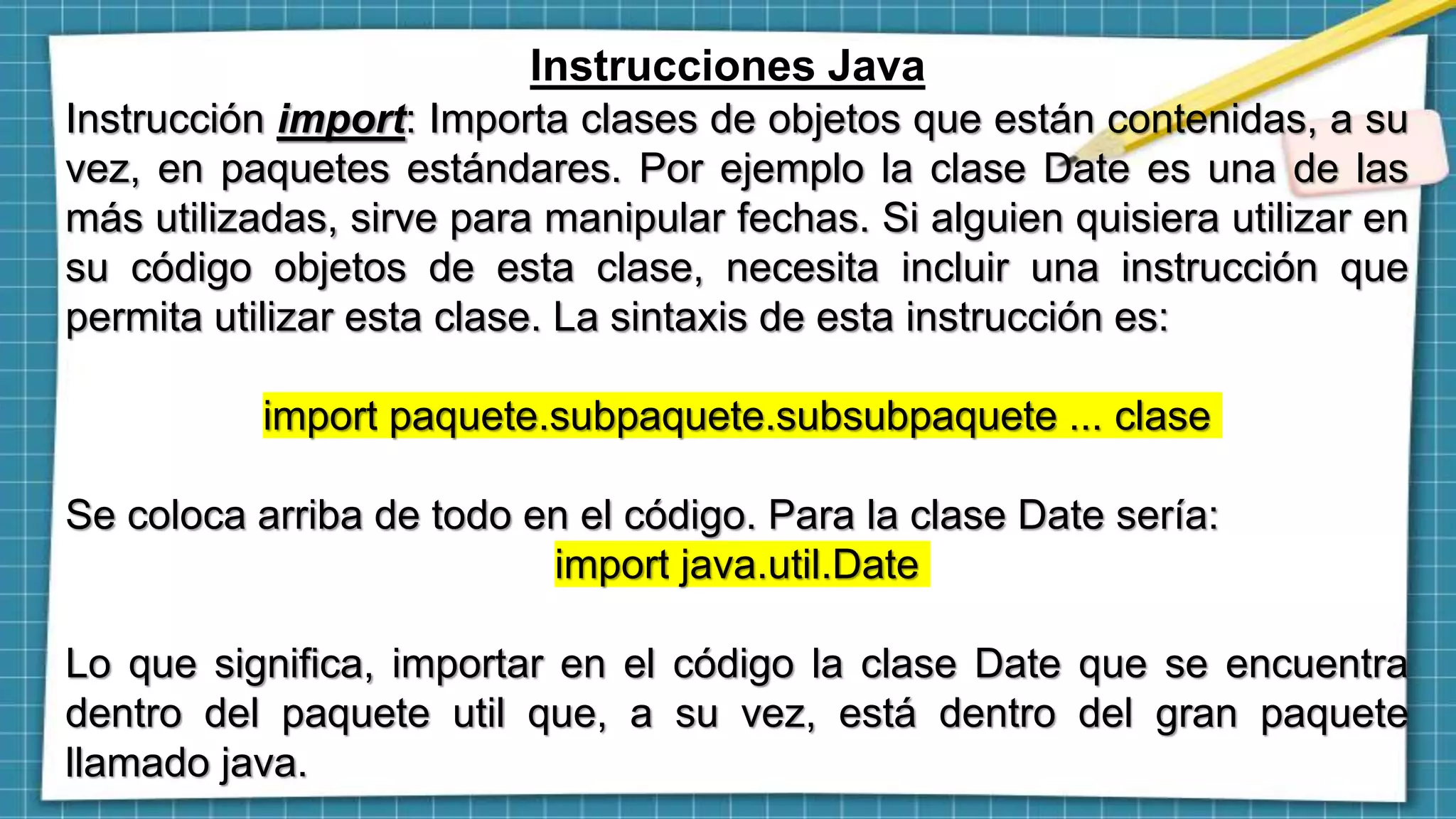 Introducción a la progrogramación orientada a objetos con Java | PPTX