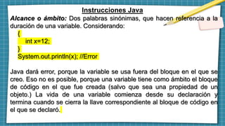 Introducción a la progrogramación orientada a objetos con Java | PPTX