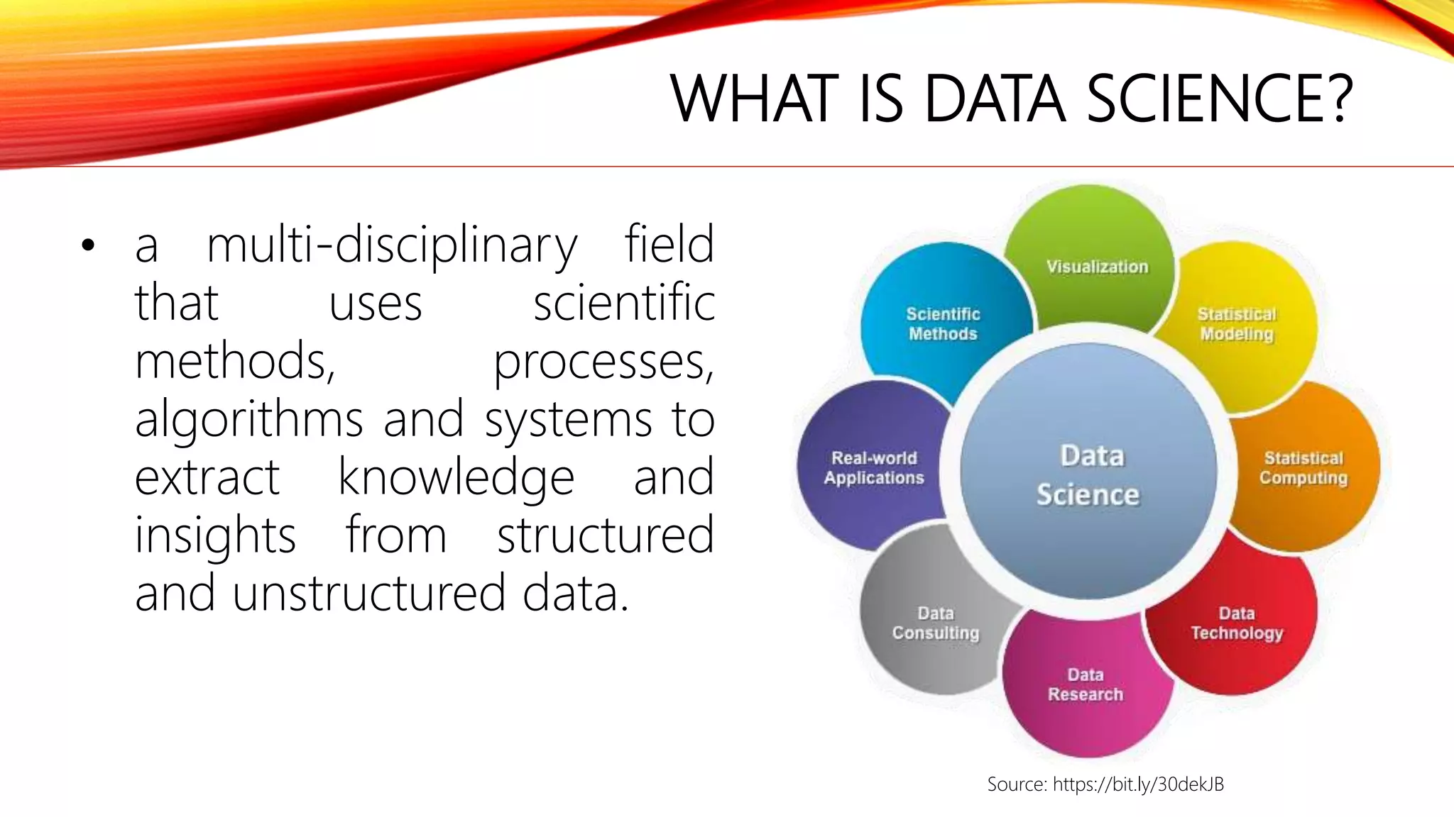 Introduction to Data Science | PPTX