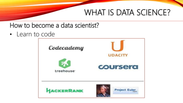Introduction to Data Science | PPTX | Technology Industry | Industries