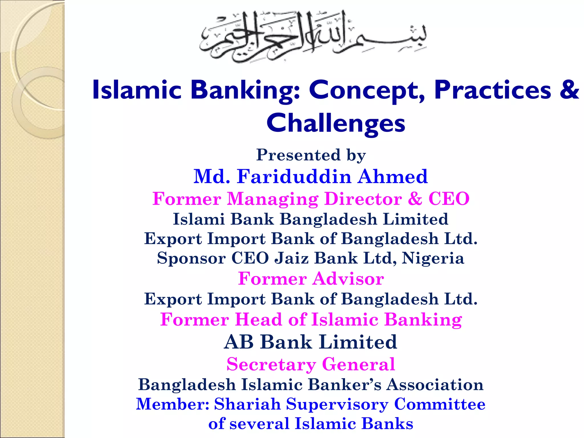 islamic-banking-concept-practices-challenges | PPT