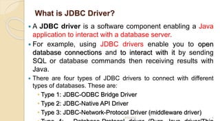 03-JDBC.pptx | Databases | Computer Software and Applications