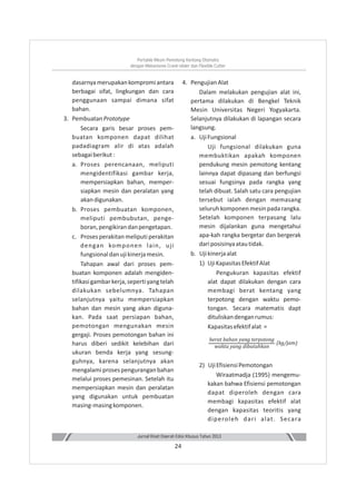 Portable Mesin Pemotong Kentang Otomatis Dengan Mekanikme Crank-Slider ...