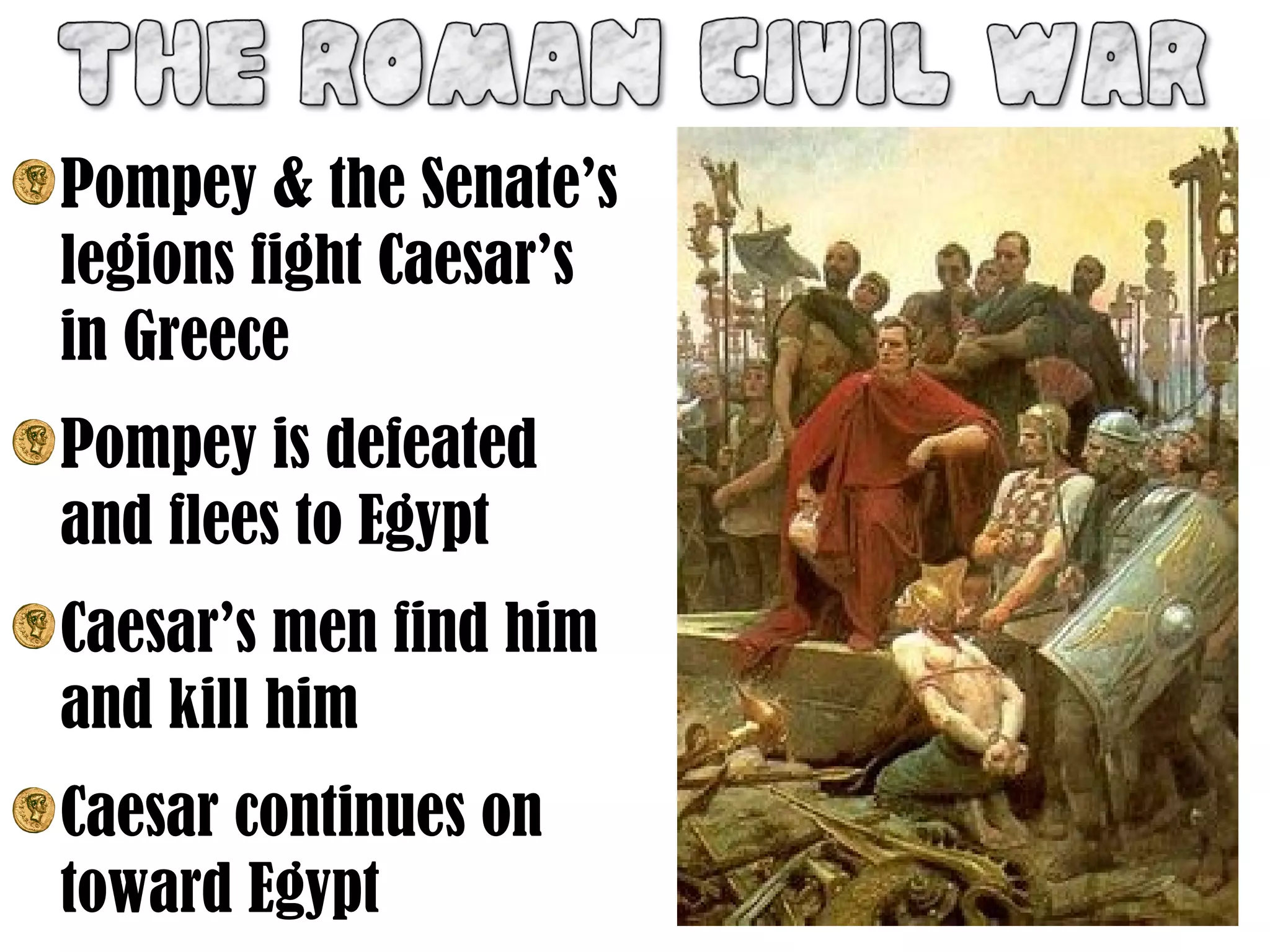 03 julius caesar end roman republic | PPT
