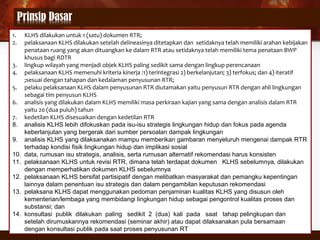 kajian lingkungan hidup strategis | PPT