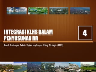 kajian lingkungan hidup strategis | PPT